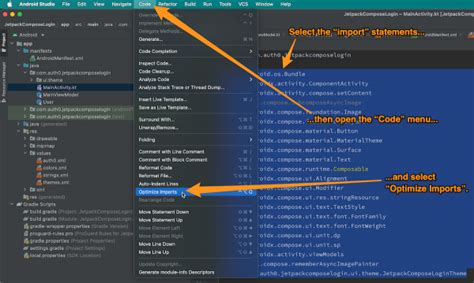 How To Sort Import Statements In Android Studio Global Nerdy