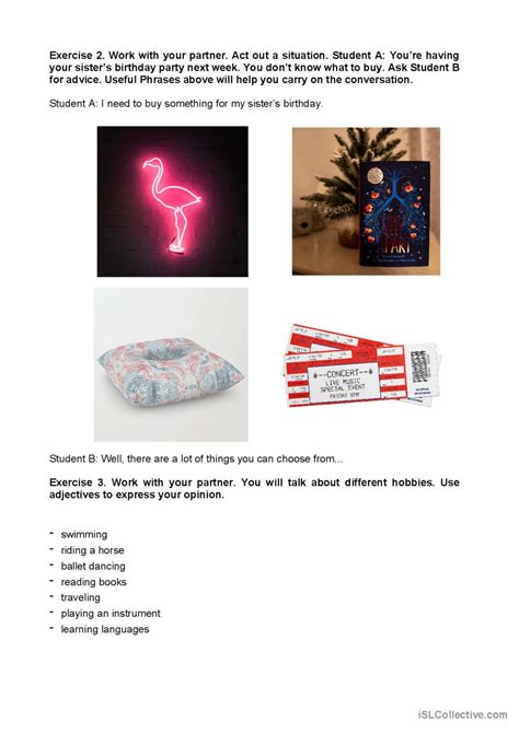 Functional Language English ESL Worksheets Pdf Doc