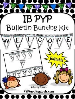 Back To Babe IB PYP Bulletin Board Kit By Susan Powers TPT