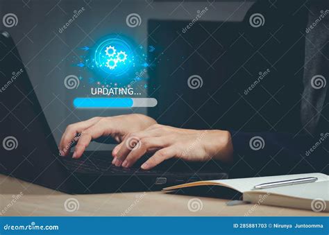 Operating System Upgrade Concept Installation App And Software Update