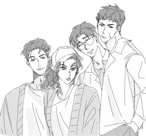 십육 On X 캐릭터 일러스트