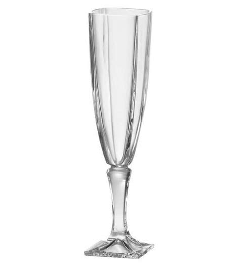 ᐉ Набор бокалов для шампанского Bohemia Arezzo богемское стекло 140 мл 6 шт • Купить в Киеве