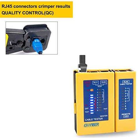 Network Cable Tester Rj Tester Ethernet Tester Poe Tester Cat Cat Cat Continuity Tester