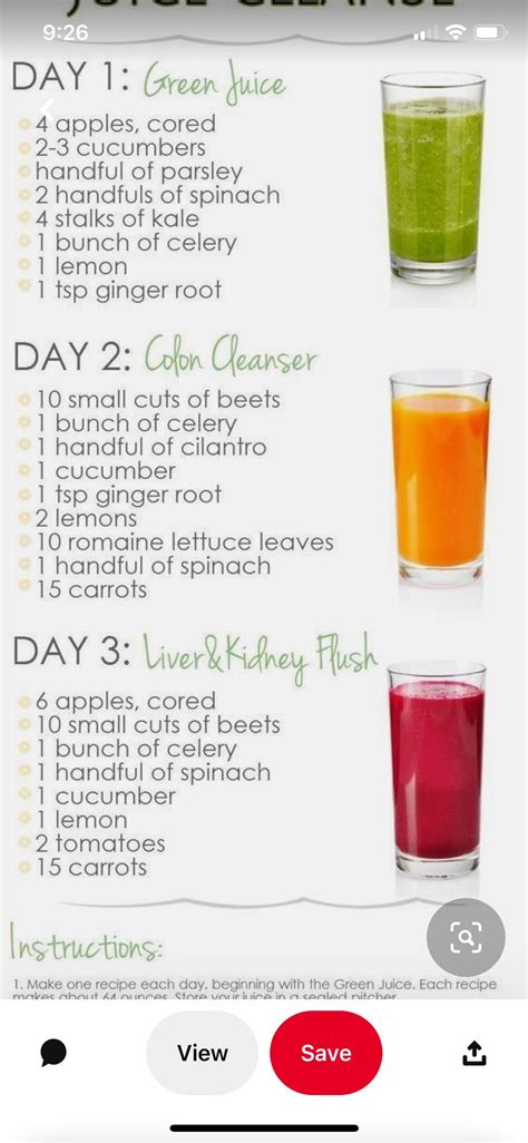 Refreshing Green Juice Cleanse Recipe