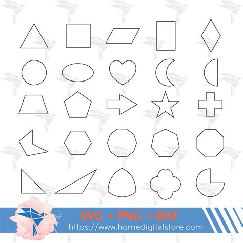 Basic Shape Clipart