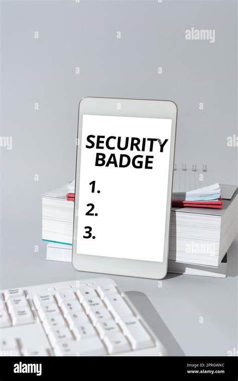Text Caption Presenting Security Badgecredential Used To Gain Accessed On The Controlled Area