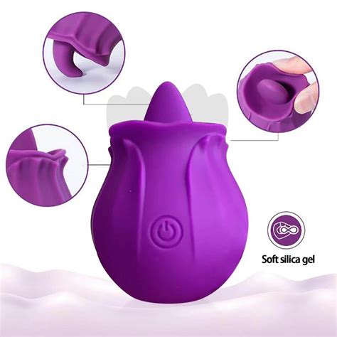 Upgrade Tongue Licking Rose Toy Vibrator Rose Toy Official