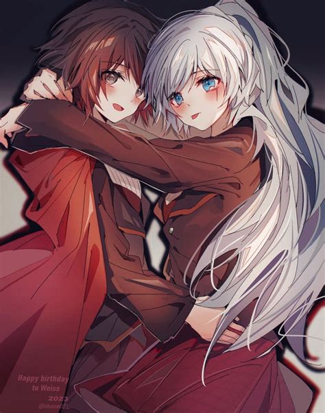 Ruby Rose And Weiss Schnee Rwby Drawn By Akane Danbooru