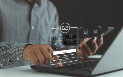 Login User Cyber Security In Two Step Verification Identification Information Security And