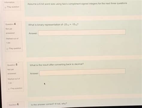 Solved Question 2 Incomplete Assume An 8 Bit Word Size What