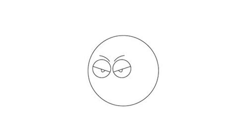 表达抽象愤怒的简笔画 简笔画图片大全 普车都