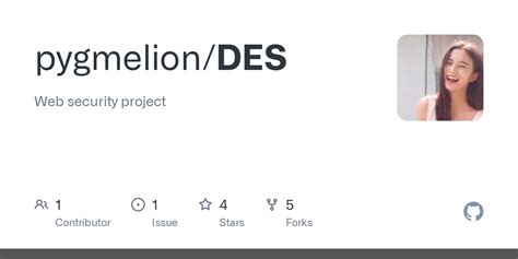 github pygmelion des web security project