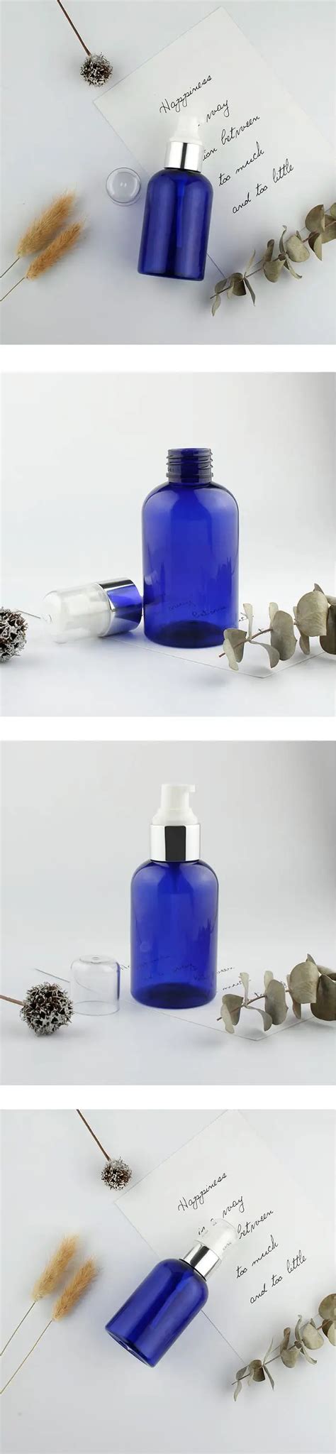 Blue Customizable Color Spray Bottles Hydrating Spray Containers