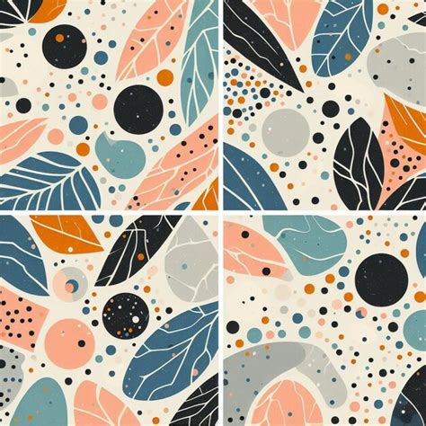 Premium Ai Image Seamless Terrazzo Patterns Inspired By The Popular
