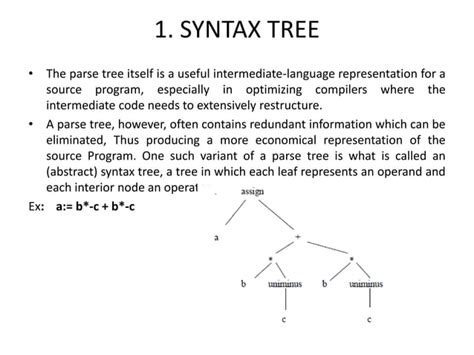 Intermediate Code Generation Ppt