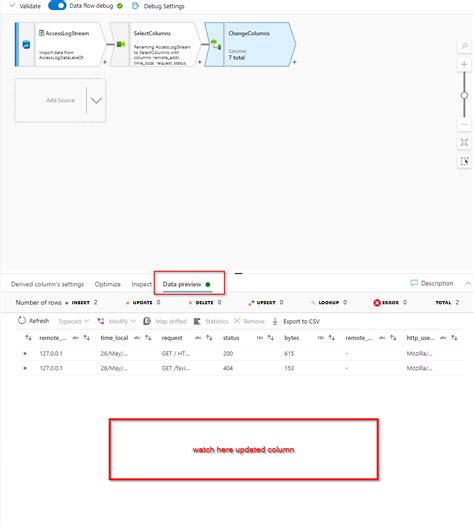 Data Preview Not Showing Output Of Statement In Expression Builder Of
