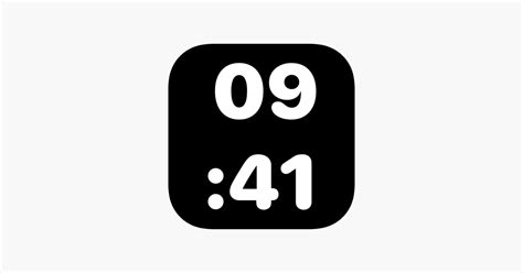 ‎big Digital Clock Widget On The App Store