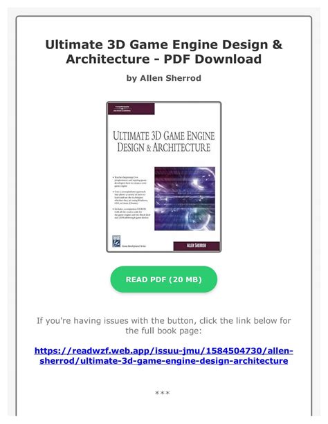 Ebook Ultimate 3d Game Engine Design And Architecture By Allen Sherrod By
