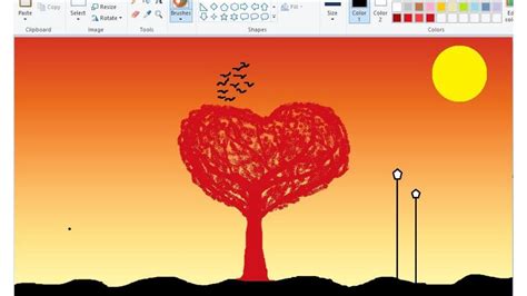 Tree Painting Painting Drawing Tree Drawing Ms Gallery Drawings Creative Quick Roof Rack