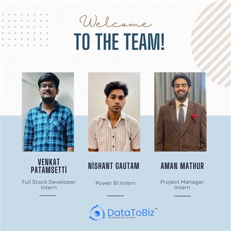 Im Happy To Share That Im Starting A New Position As A Project Manager Intern At Datatobiz A