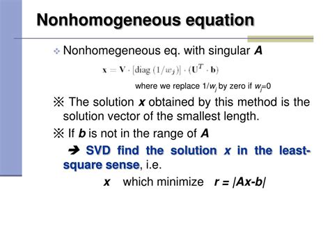 Ppt Numerical Analysis Linear Equations Ii Powerpoint Presentation Id 3377596