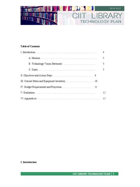 ciit library tech plan pdf libraries world wide web