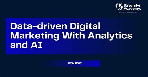 Data Driven Digital Marketing With Analytics And Ai