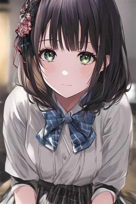 Beautiful Anime Kawaii Cute Classmate Girl By Sianworld On Deviantart