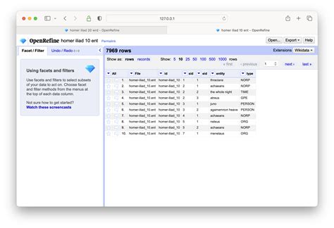 Exercise Normalizing — Reader Toolbox Documentation