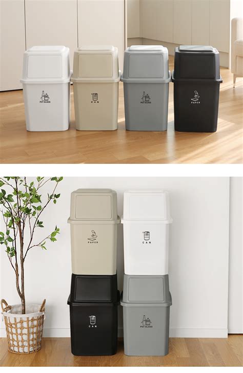 모노블 재활용 분리수거함 40l 3p 한샘몰
