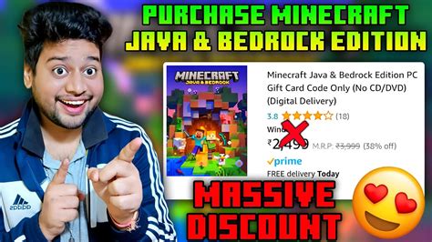 How To Purchase Minecraft Java And Bedrock Edition For Pc Buy Minecraft Account Cheap Youtube