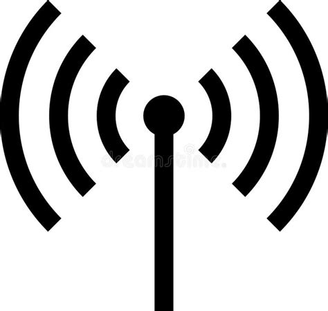 Wifi Signal Icons Set Network Signal Internet Sign Wifi Wifi Signal Strength Stock Vector