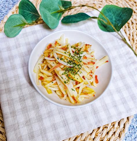 베이컨감자볶음