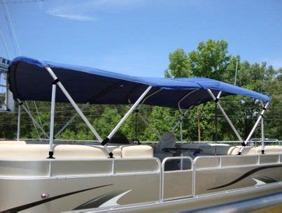 Square Tube Pontoon Bimini Top