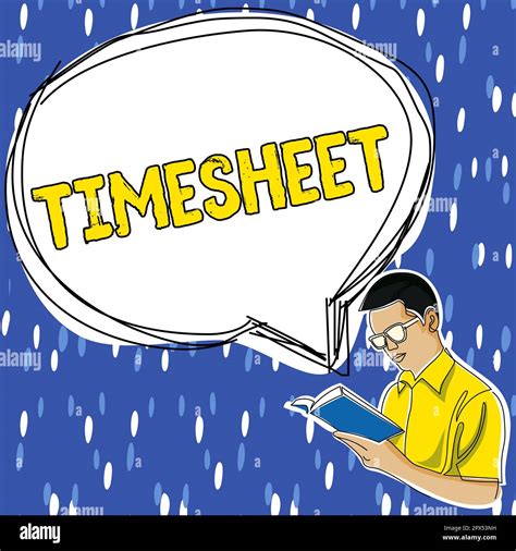 Text Caption Presenting Timesheet Business Approach Graphical Representation Of Period Time On