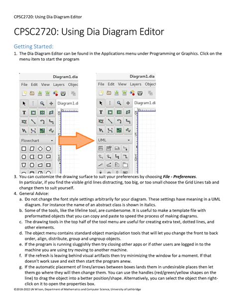 Ref Dia How To Use Dia To Make Diagrams Like Use Case And Segment Diagrams CPSC Using