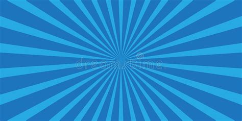 Abstract Blue Sunburst Pattern Background For Modern Graphic Design