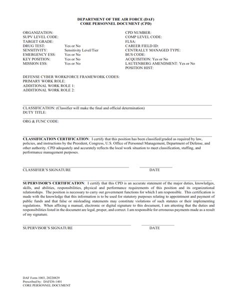 Daf Form 330 Printable Form 2025