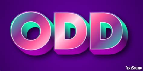 Odd Text Effect Generator TextStudio Odd Text Effect Generator TextStudio