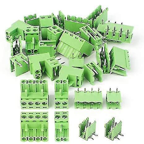 Pieces Pcb Screw Terminal Block Pcb Terminal Block Mm Pitch Pin Pin Pcb Connector