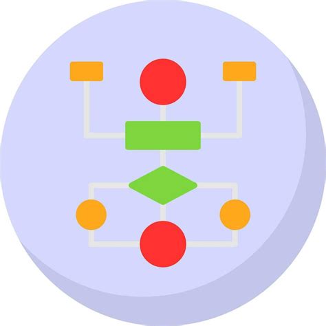 Flow Chart Vector Icon Design 27323417 Vector Art At Vecteezy