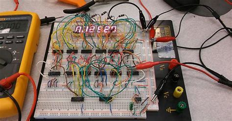 The Messy Rough Draft Phase Of My Alarm Clock Project Imgur