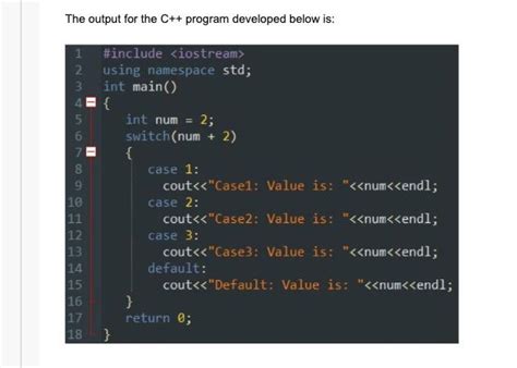 The Output For The C Program Developed Below Is Chegg Com