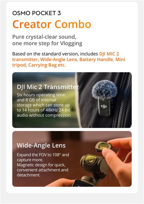 Dji Pocket 3 Pocket Gimbal Camera กล้องถ่ายถาพนิ่งเเละวิดีโอ 1