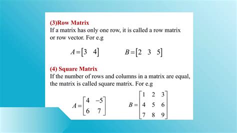 Matrix Class 10pdf