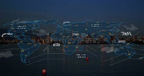 Animation Of Data Processing With Statistics Over World Map Stock Footage Video Of Database