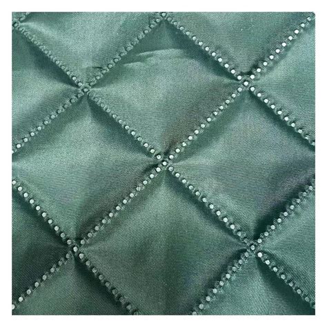 Double Faced Reversible Pre Quilted Waterproof Fabric For Winter
