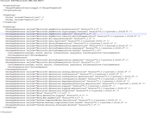 Dotnet Ef Migrations Add Addingidentity Getting That Error Systemargumentnullexception Value