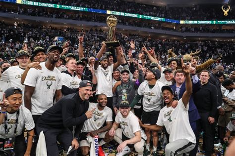 Nba Finals Milwaukee Bucks Beat Phoenix Suns To Win First Title For 50