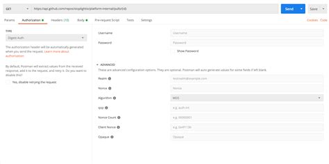 Try It Auth Digest Auth · Issue 692 · Stoplightioelements · Github